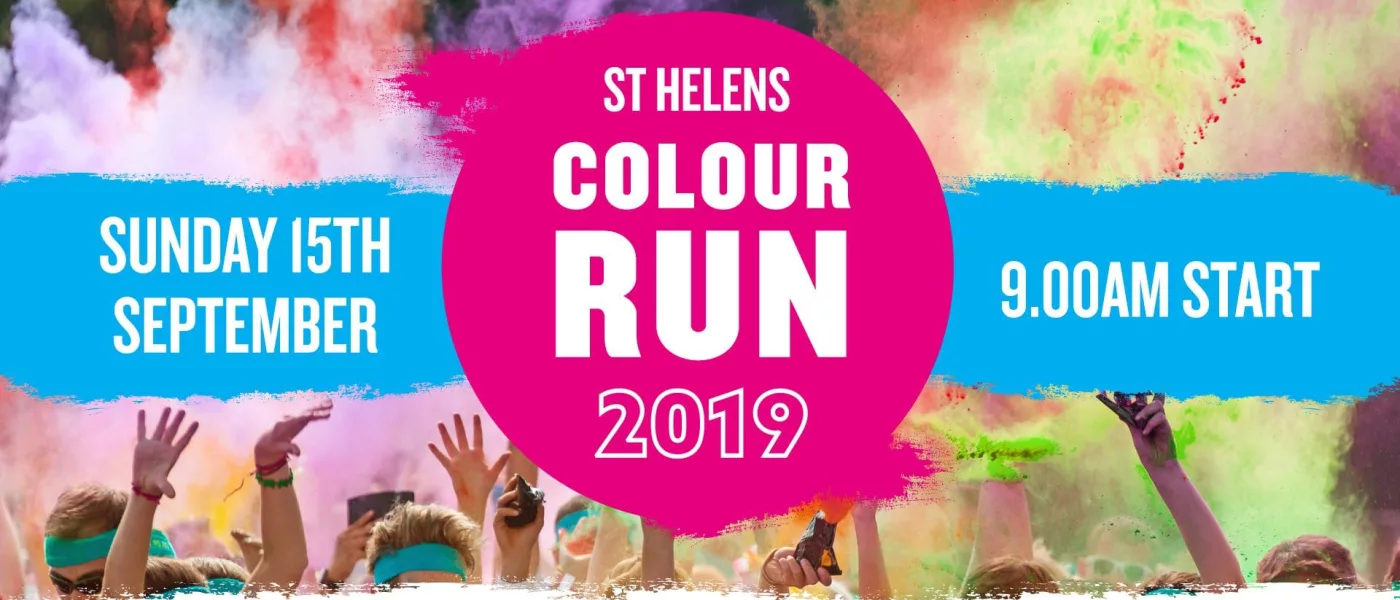 St Helens Colour Run 2019 - Brewdog Stadium